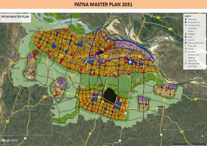 Maps | Patna Metropolitan Area Authority
